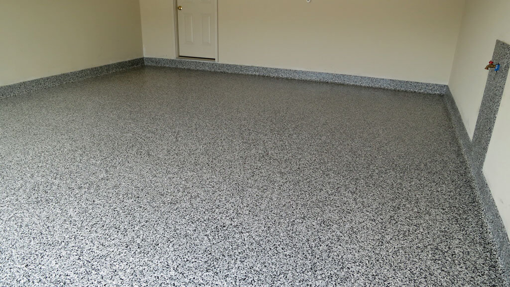 Epoxy Cove Base with Garage Coatings in Enola, PA