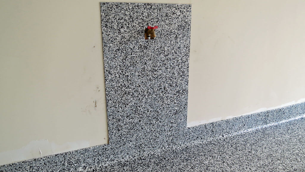 Epoxy Cove Base with Garage Coatings in Enola, PA