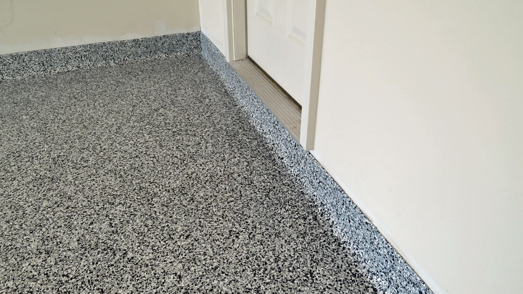 Epoxy Cove Base with Garage Coatings in Enola, PA