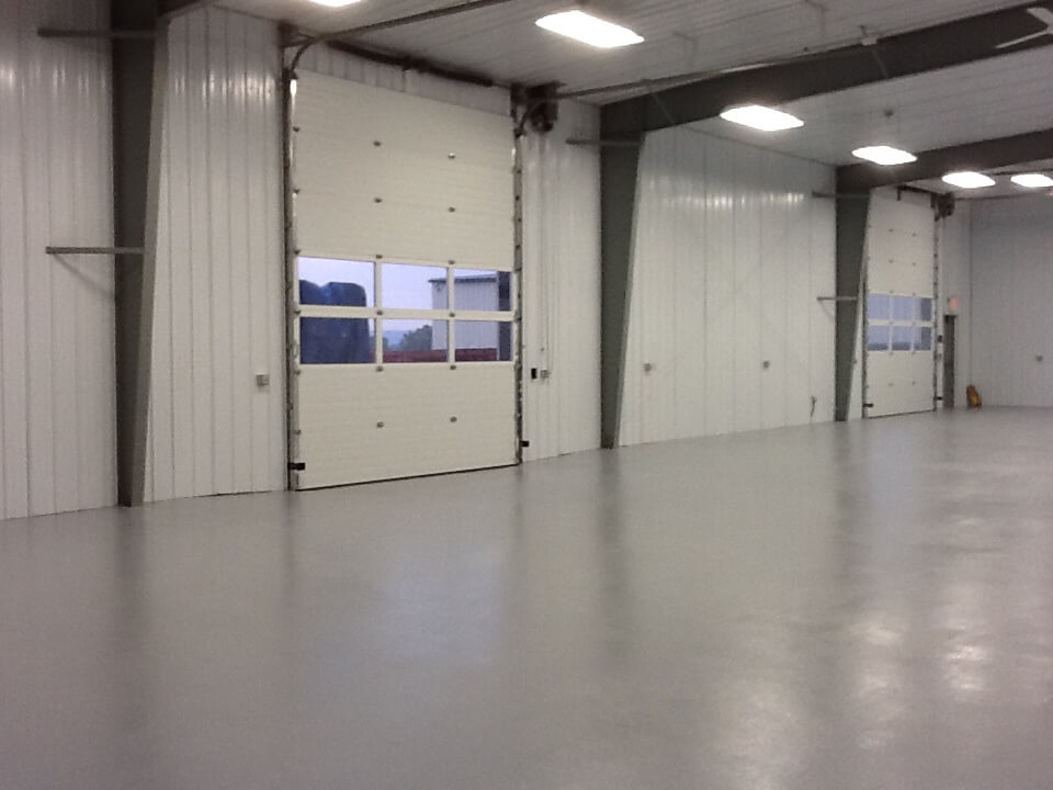 Machine Tool Distributor Showroom Epoxy Floor Coatings