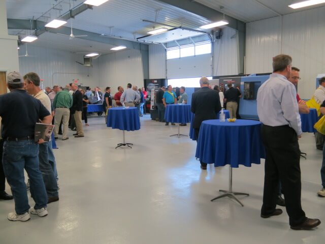 Machine Tool Distributor Showroom Epoxy Floor Coatings